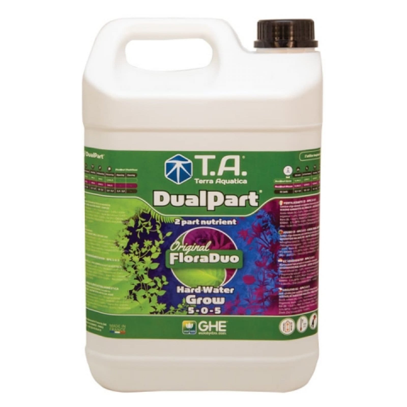 Terra Aquatica DualPart Grow - (GHE) Flora Duo Grow HW 5 Liter